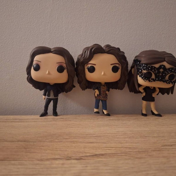 Funko Pop Custom Duo Wednesday Addams and Enid Sinclair in Cat Suit ...