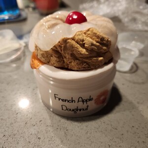 Apple Doughnut, DIY Slime, Snow Butter Slime, Apple Slime, Fall Slime ...