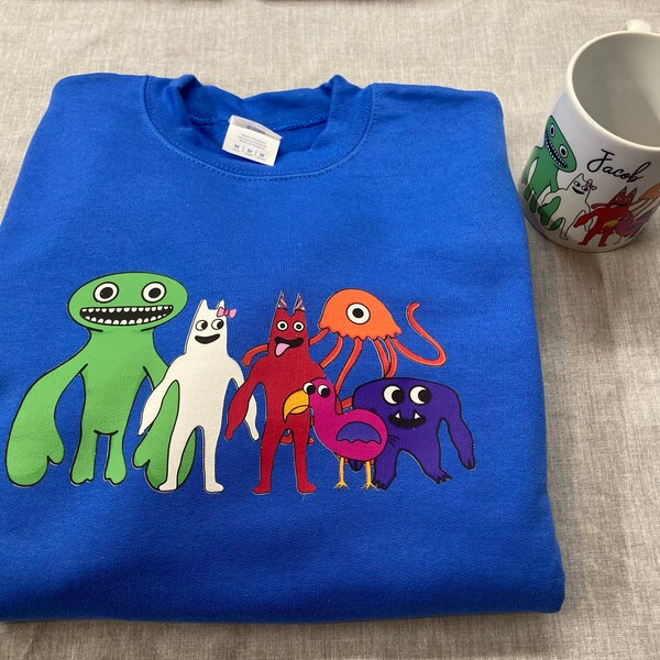 Rainbow Friends Characters PNG Bundle, Roblox Inspired Digital Download ...