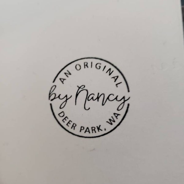 Created by Stamp, Handmade by Labels Stamp, Custom Made by Stamp ...