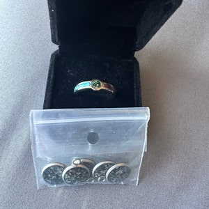 The Stardust Diamond Ring, Tungsten, Silver, 14K Gold 8mm-6mm-4mm, Men ...