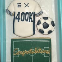 Personalised Football Fan Birthday Biscuits, Gift for Football Fan ...