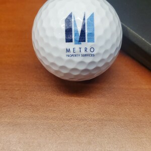 Your Logo Business Corporate Favors Logo Printed Golf Balls Bulk ...