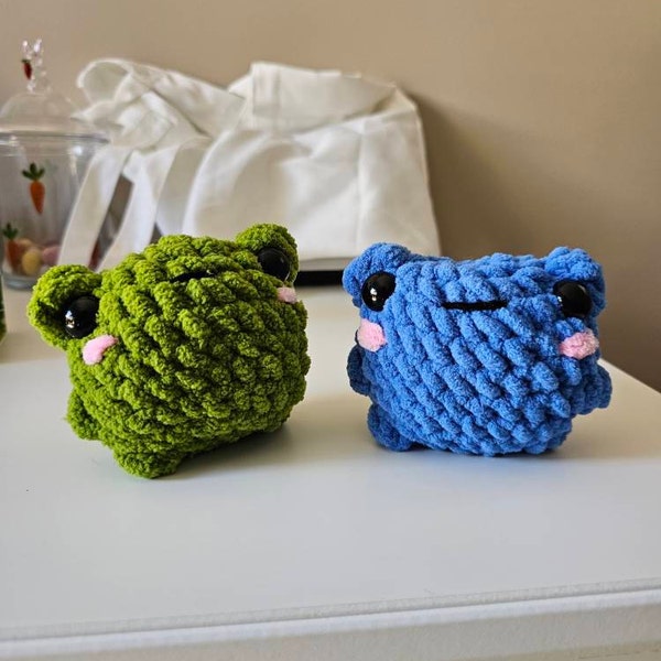 No Sew Chonky Frog Crochet Pattern - Etsy