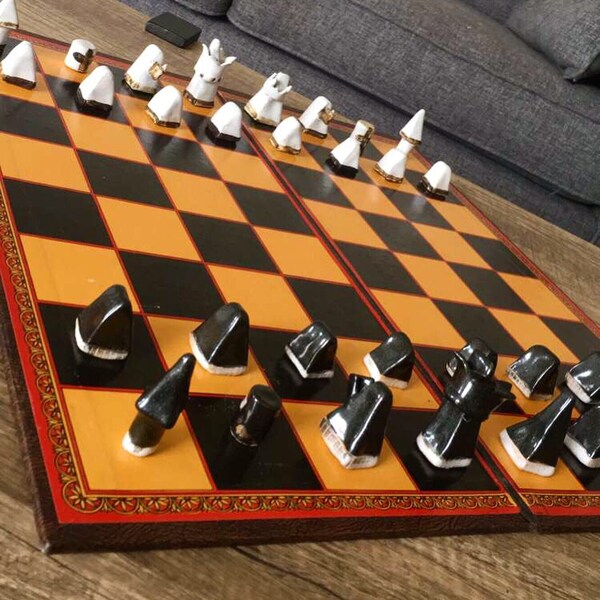 Regence Pattern Chess Set, French Style Chess Pieces, - Etsy