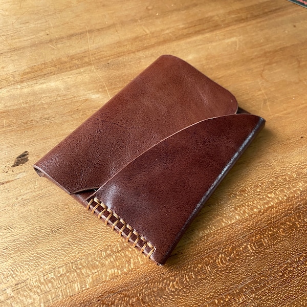 Stitch-less Leather Wallet Pattern: 'the Fix Wallet' PDF (instant ...