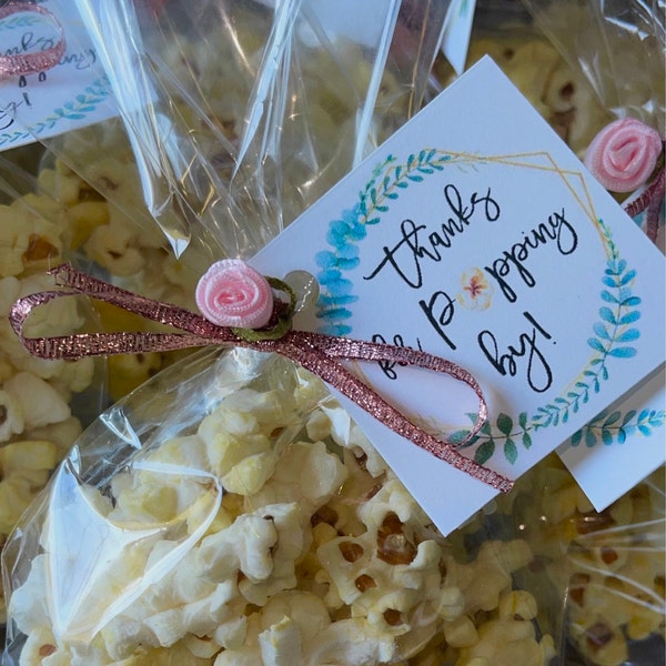 Thanks for Popping by Tags Ready to Pop Tags Printable Popcorn Bridal ...