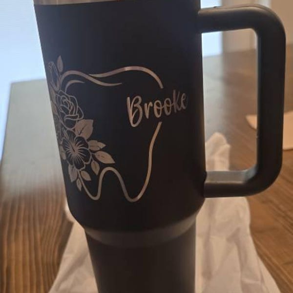 Custom Football Tumbler Engraved Name Cup Personalized Sports Gift Team ...