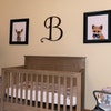 Gold Monogram - Wall Hanging - Wall Letters - Custom Painted Monogram ...