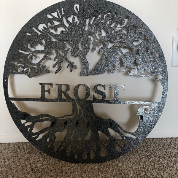 Love Lock Family Tree of Life - Etsy