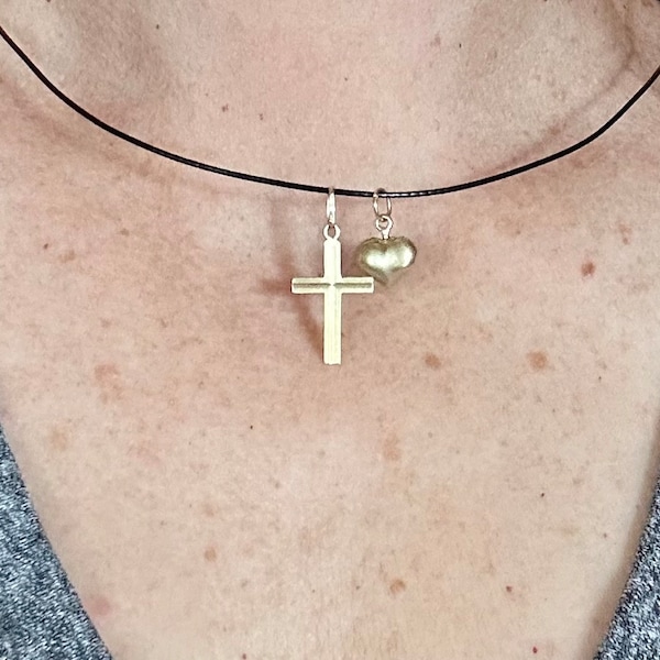14K Real Gold Heart Cremation Urn Necklace, Personalized Ash Holder ...