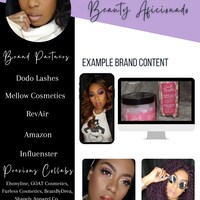 Influencer One Sheet | Influencer Media Kit Template | Influencer Rate ...