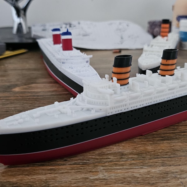 Full Color RMS Titanic Model 12", Titanic Toy for Kids, Titanic Cake ...