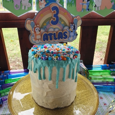 BLUEY TAILS 120g Sprinkles Cake Decorating Australia Sprinkle Mix ...