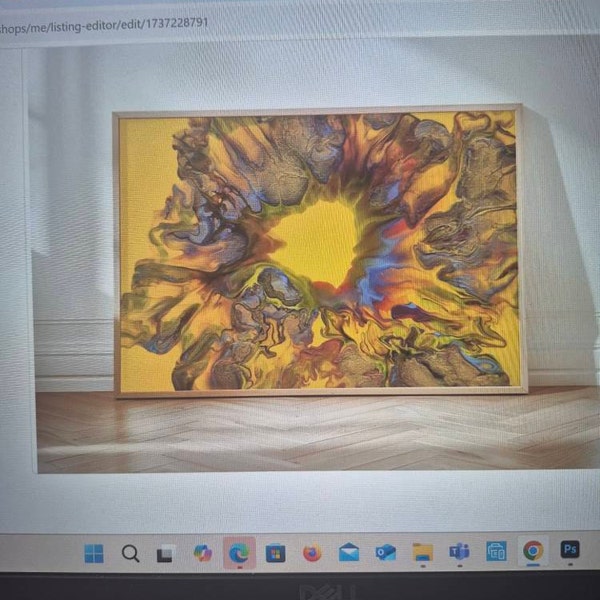 Social Media Wall Art Mockup Video With Person, 1x1 & 9x16 Aspect Ratio ...