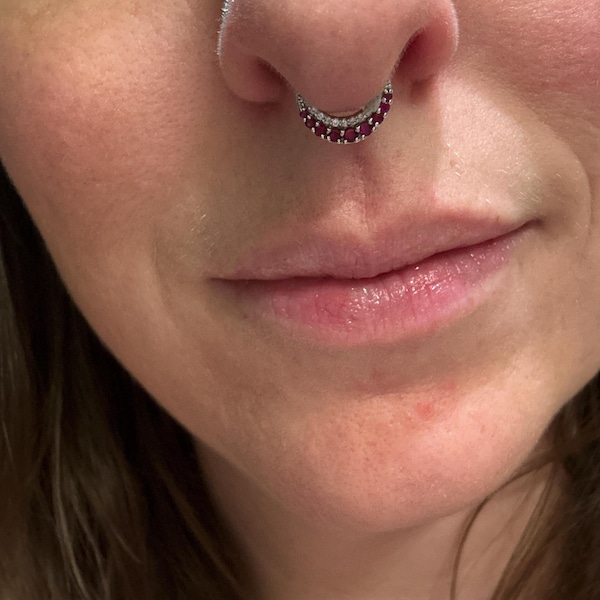 Natural Pear Diamond Dermal Piercing Stud, 14K 18K Solid Gold Top With ...