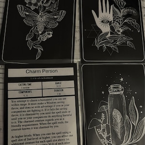 Printable Spell Scrolls Dnd 5e RPG Digital Download Canva Template ...