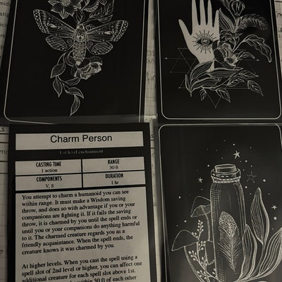 Printable Spell Scrolls Dnd 5e RPG Digital Download Canva Template ...