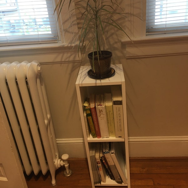 4FT Wide Bookshelf, Assembled Wooden Bookcase, Farmhouse/cottage/modern ...