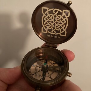 Engraved Compass, Christmas Present, Father's Day Gift, Mothers Day ...