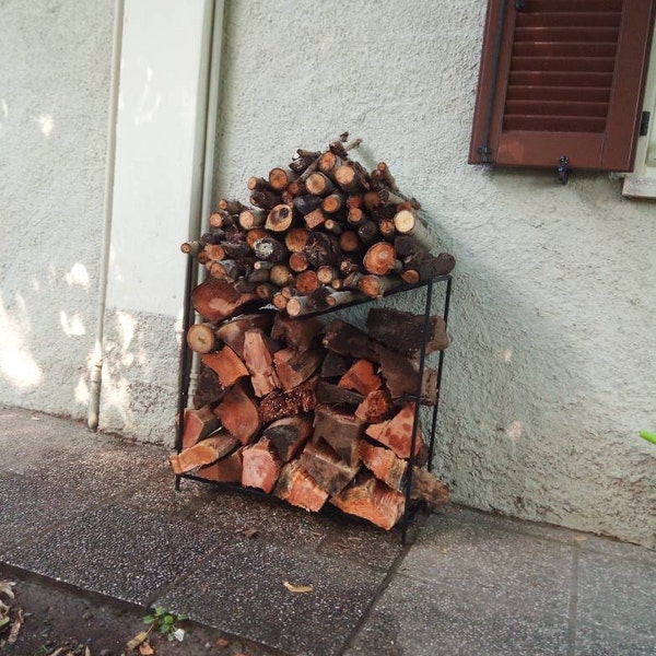 Log Holder // Minimalist Modern Firewood Storage Box Container for ...