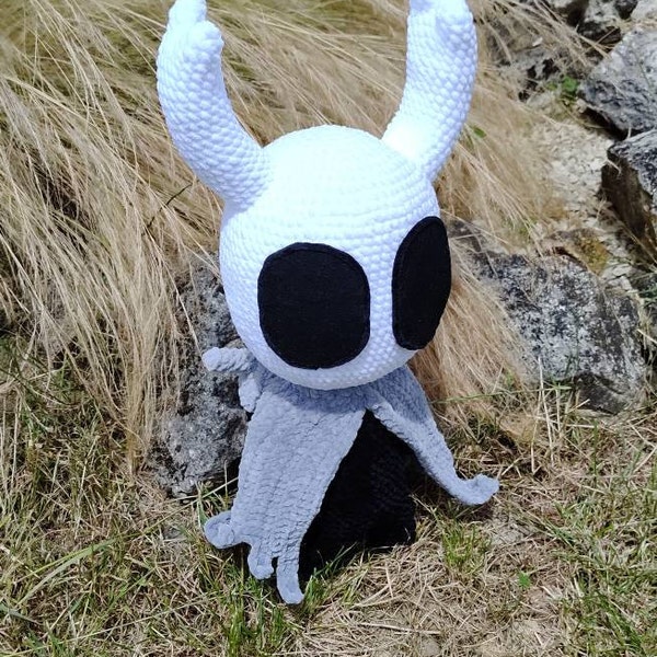 Crochet Pattern Hollow Knight, Crochet Pattern Amigurumi, Crochet ...