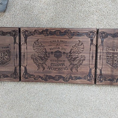 Custom Dungeon Master Screen Wooden RPG Screen Gift Table Top Games ...