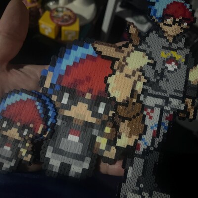 Final Fantasy IX: Perler Bead Sprites Zidane, Garnet, Vivi, Steiner ...
