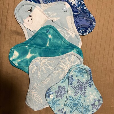 Set of Three 3 Custom Cloth Pantyliners - Etsy