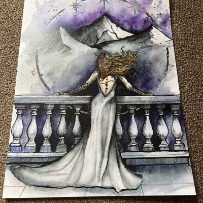 Feyre Archeron High Lady of the Night Court From ACOTAR Series - Etsy