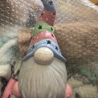 Garden Gnome Lantern Spring Gnome - Etsy