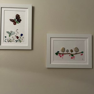 Pebble Art With Family Beach Decor Coastal Decor Nautical - Etsy