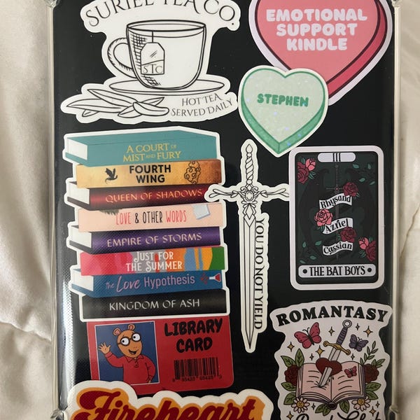 STFUATTDLAGG, BAGGACOTD, GOYKACTMLAGG Stickers, Booktok, Romance Reader ...