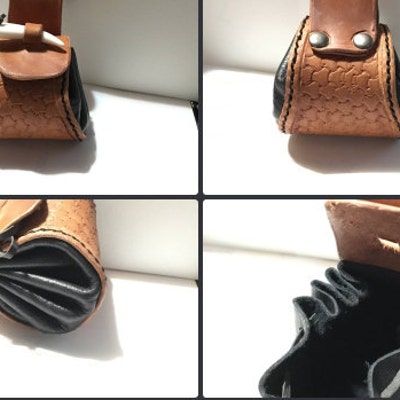 PDF Pattern. Leather Drawstring Coin Pouch - Etsy