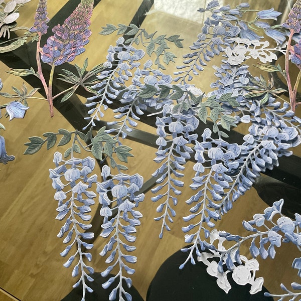 4 Large Christmas Fox Winter Die Cuts , Snowy Scene Cut Outs, Festive ...