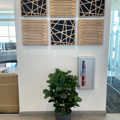 Schallabsorber Diffusion Panel 3d Wall Panels Acoustic Panel Art Fluted ...