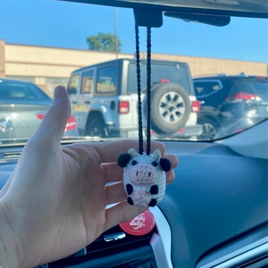Cow Car Accessories New Car Gift for Her - Etsy