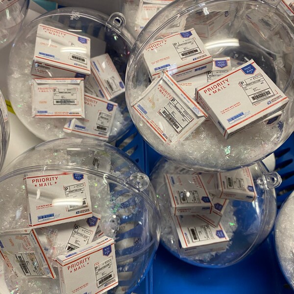 Instant Download USPS Priority Mail Box Miniature DIY Printable PDF ...