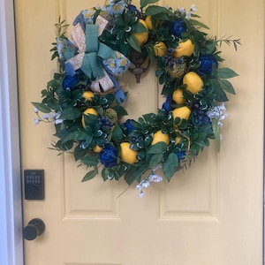 4th of July Wreath, Memorial Day Front Door Wreath, Patriotic Wreath ...