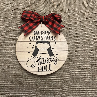 A Christmas Story Wooden Ornament Fragile Leg Lamp - Etsy