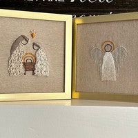Nativity Series 8" Embroidery Kit | Christmas Nativity Embroidery Kit ...