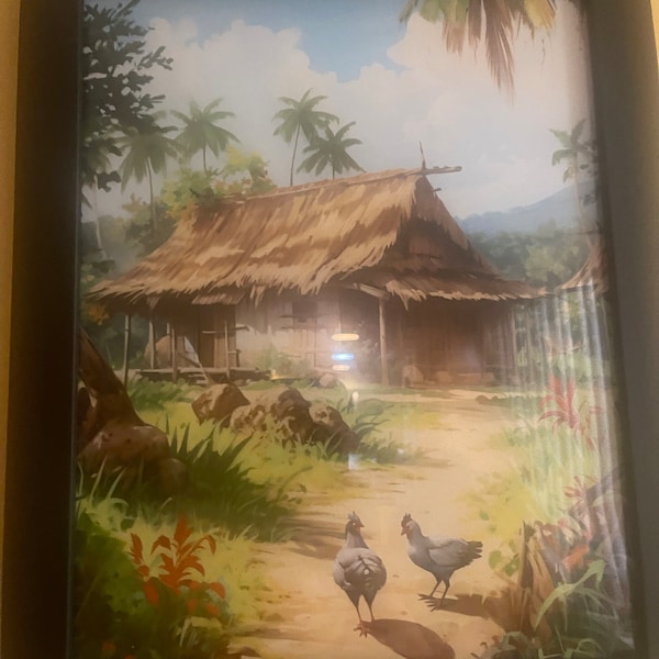 BAHAY KUBO | Filipino Art | Philippines Art | Philippines Wall Art L ...