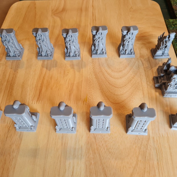 Bosses - Heroquest Inspired, Balur, Gulthor, Mentor, Witch Lord, Grak ...