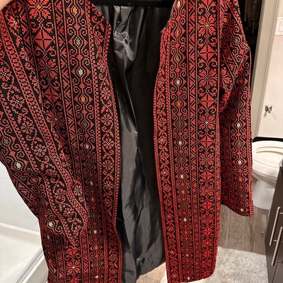 Traditional Palestinian Embroidery Dress for Girls Tatreez Kuffiyyeh - Etsy