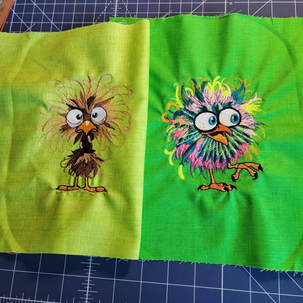 Funny Crazy Chicken Embroidery Design, Crazy Chicken Embroidery Bundle ...