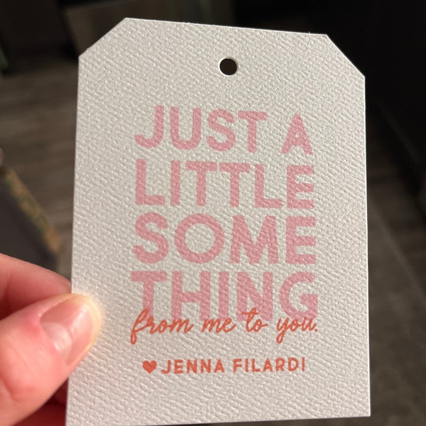 Personalized Gift Tag, Custom Gift Tag, Family Gift Tag, Birthday Tag ...