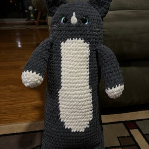 Big Long Cat Crochet Pattern. Create You Own Big Long Cat Amigurumi ...