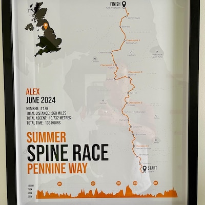 Areas of Outstanding Natural Beauty Map Art Print / Giclee Print / UK ...