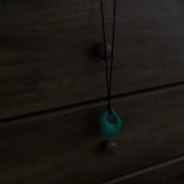 Popper Ice Cream Chew Necklace Pendant Chewelry Sensory Textured Stim ...