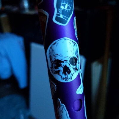 Mini Skull Stickers Goth Art Spooky Season Dark Horror Art Journal ...